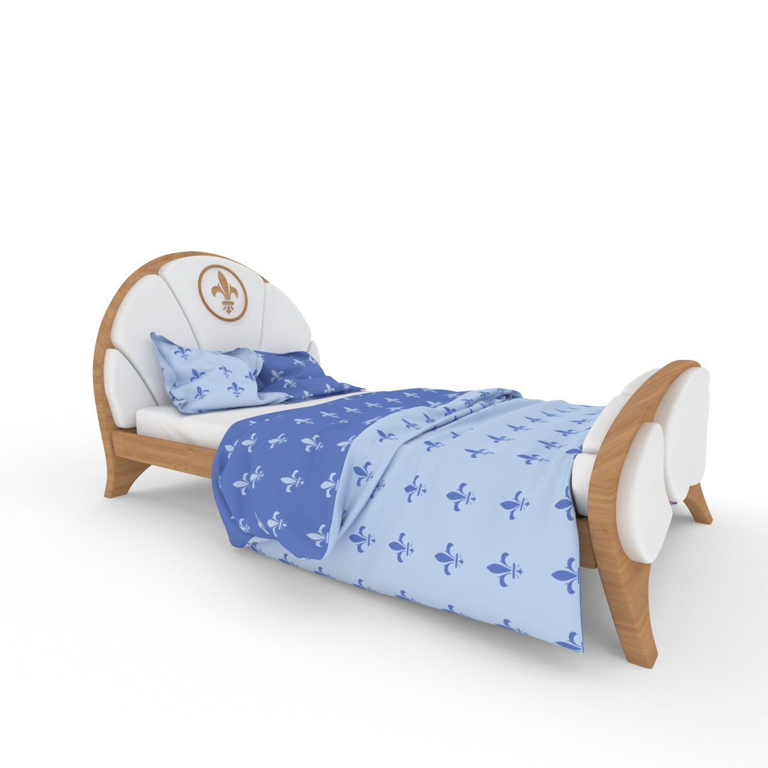 3d Child S Knight Bed Interior