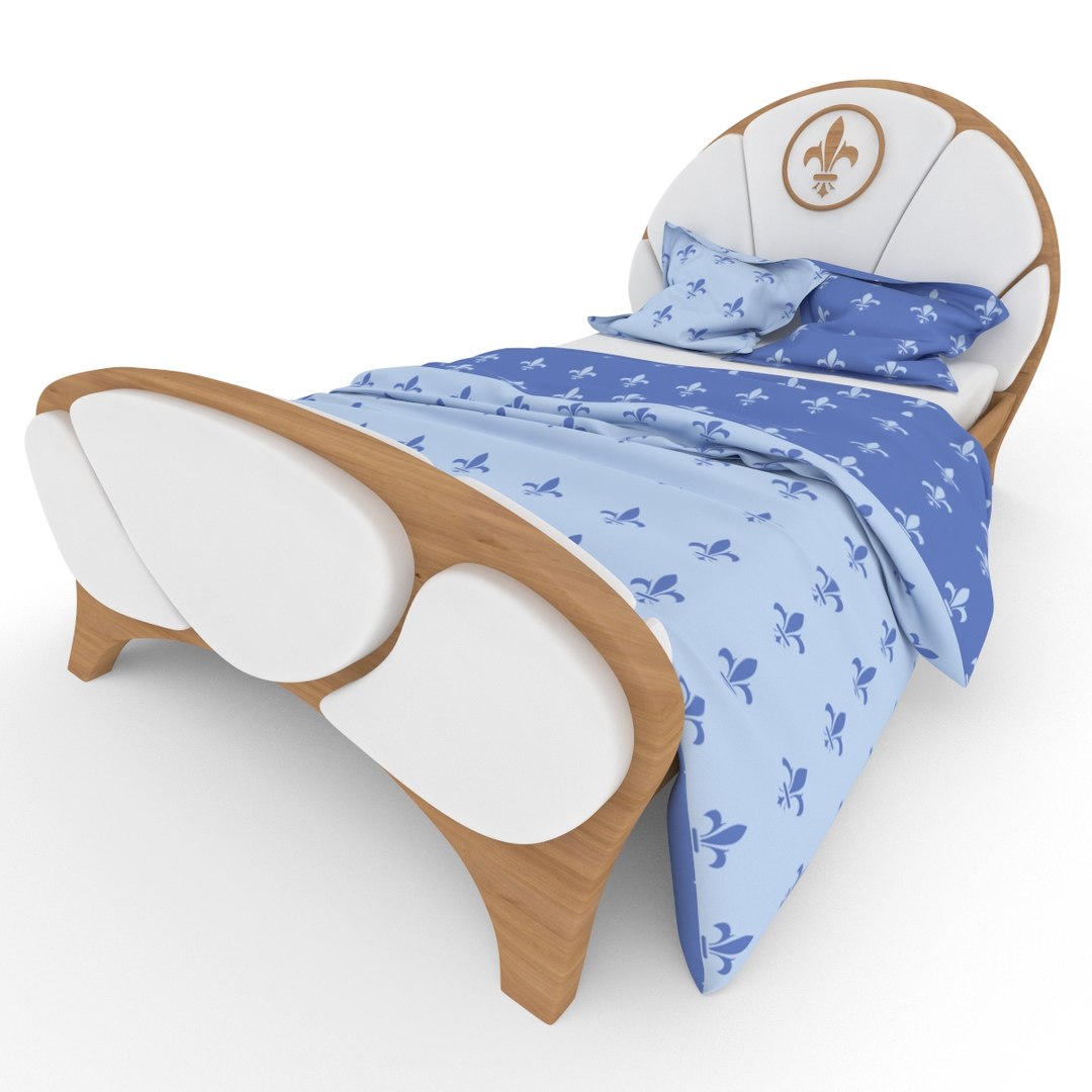 3d Child S Knight Bed Interior