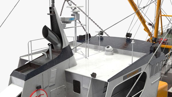 Fishing trawler trawls 3D model - TurboSquid 1606885