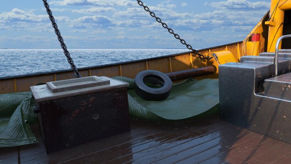 Fishing trawler trawls 3D model - TurboSquid 1606885