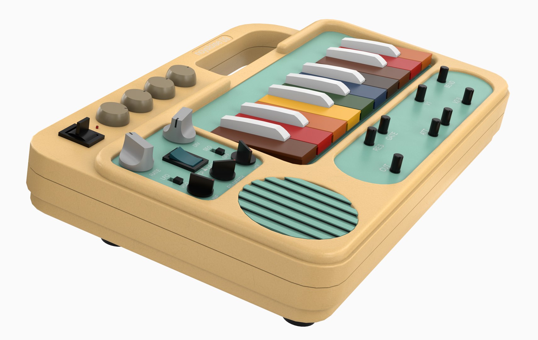 Rainbow Synth Noystoise 09 3D Model - TurboSquid 2019386