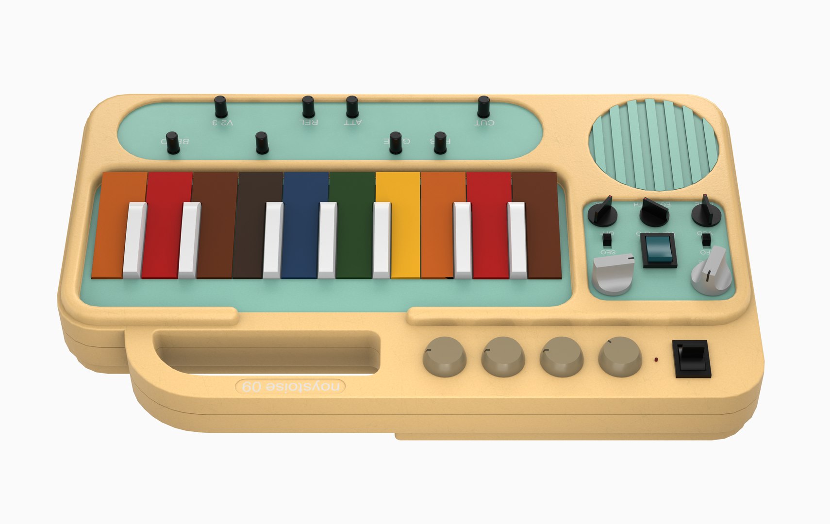 Rainbow Synth Noystoise 09 3D Model - TurboSquid 2019386