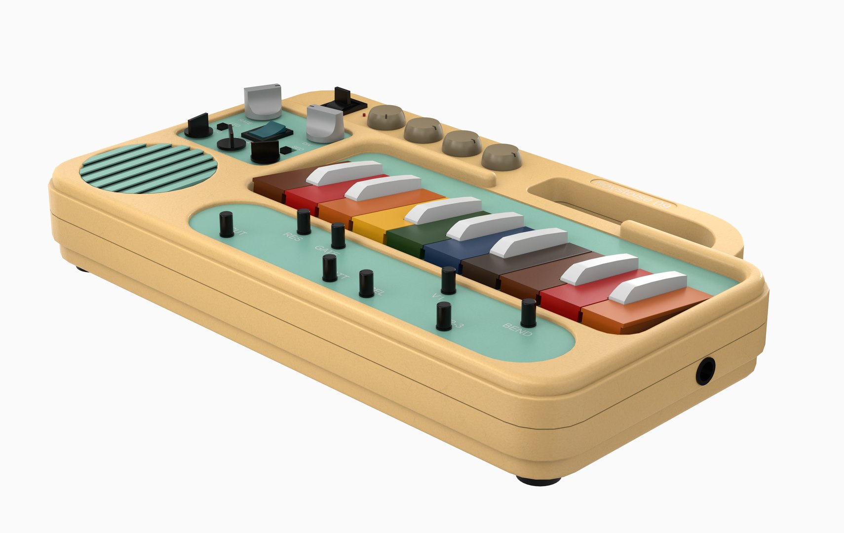 Rainbow Synth Noystoise 09 3D Model - TurboSquid 2019386