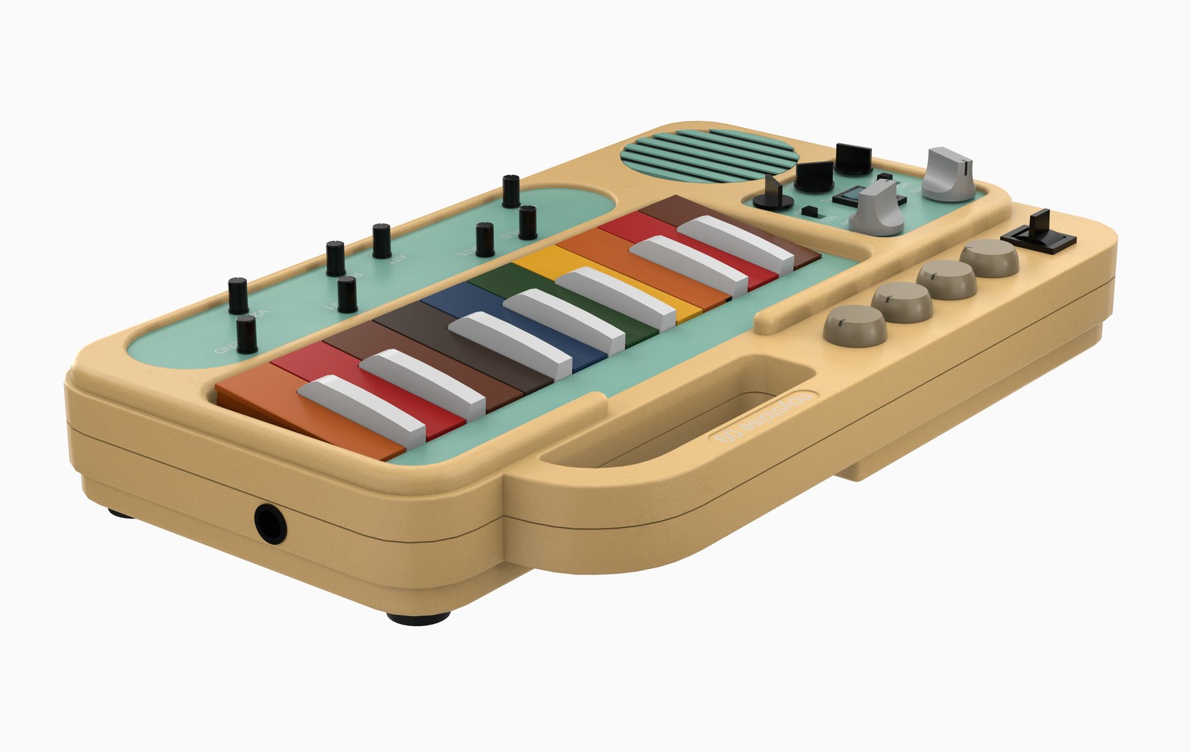 Rainbow Synth Noystoise 09 3D Model - TurboSquid 2019386