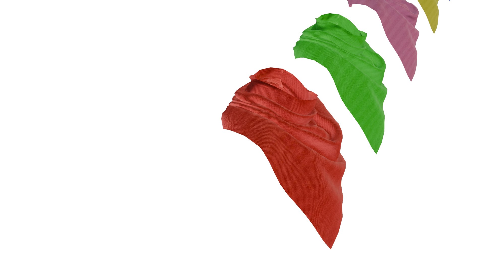 Scarf 3D Model - TurboSquid 2337927