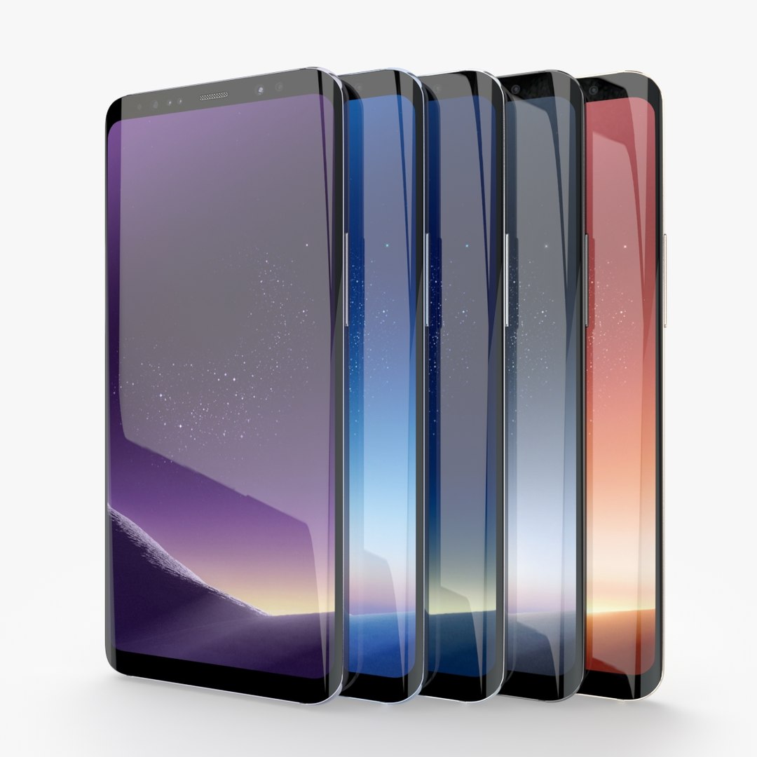 Samsung galaxy s8 model - TurboSquid 1153798