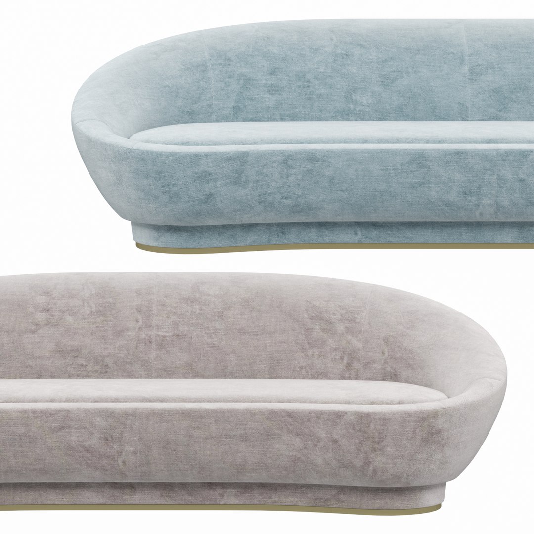 3D Baxter Janette Sofa Model - TurboSquid 1269975