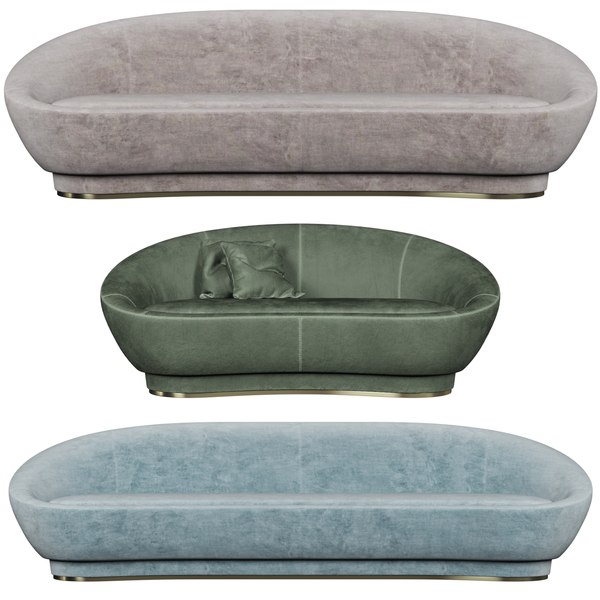 3D baxter janette sofa model - TurboSquid 1269975