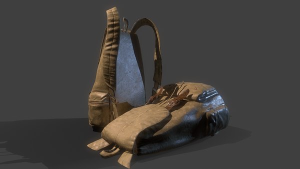 3D model Stalker backpack Low-poly - TurboSquid 1838966
