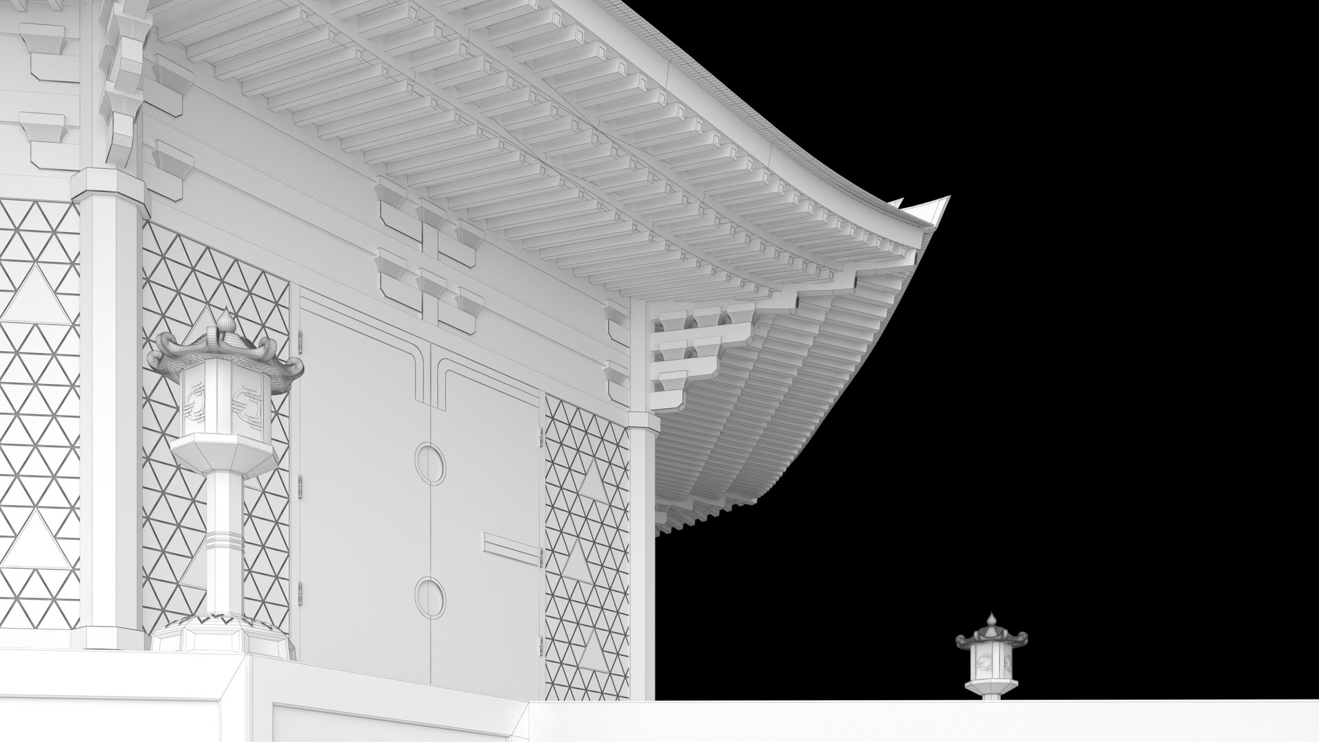 Zenitsu Temple - Demon Slayer Architecture 3D Model - TurboSquid 2498965