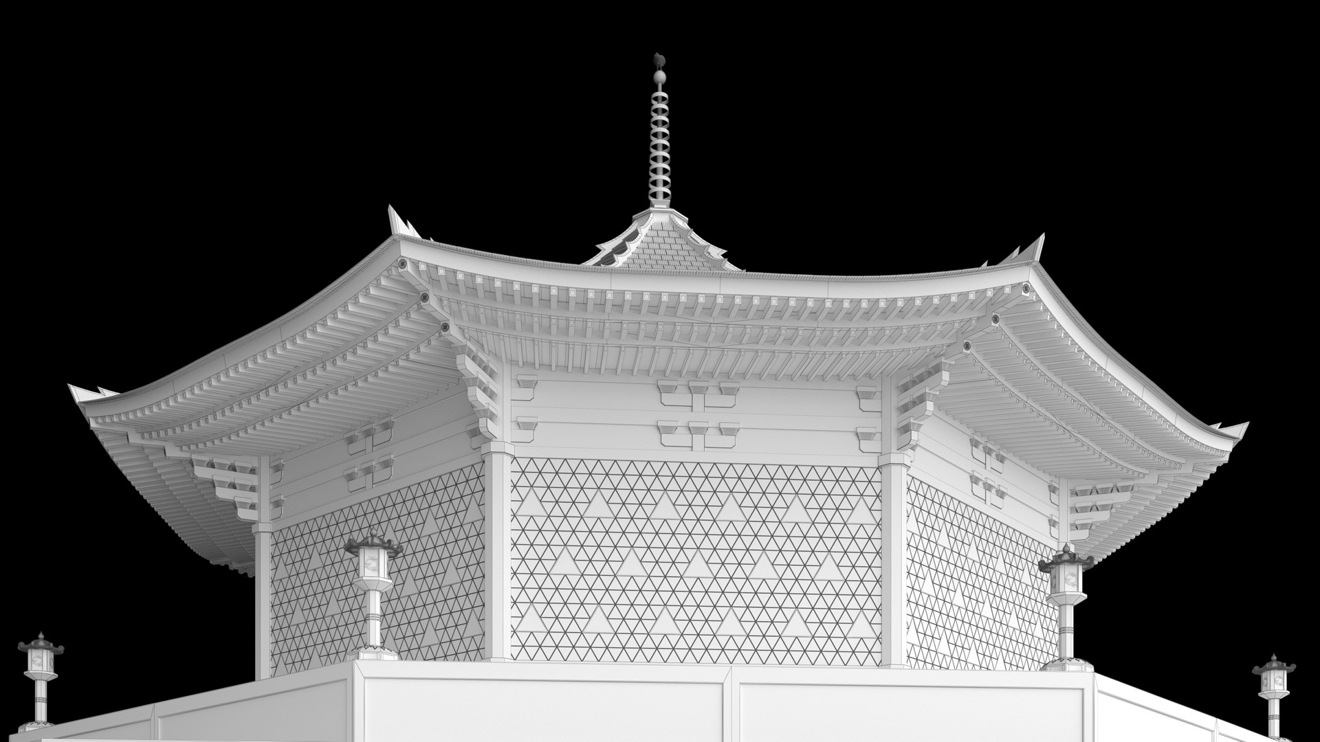 Zenitsu Temple - Demon Slayer Architecture 3D Model - TurboSquid 2498965