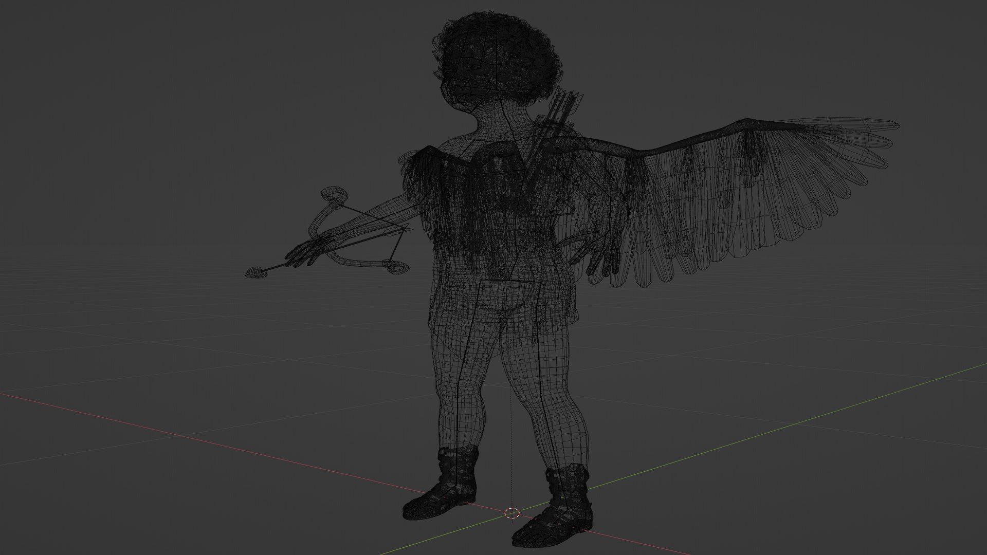 Elvs Rigged Cupid Kit 1 3D Model - TurboSquid 2027729