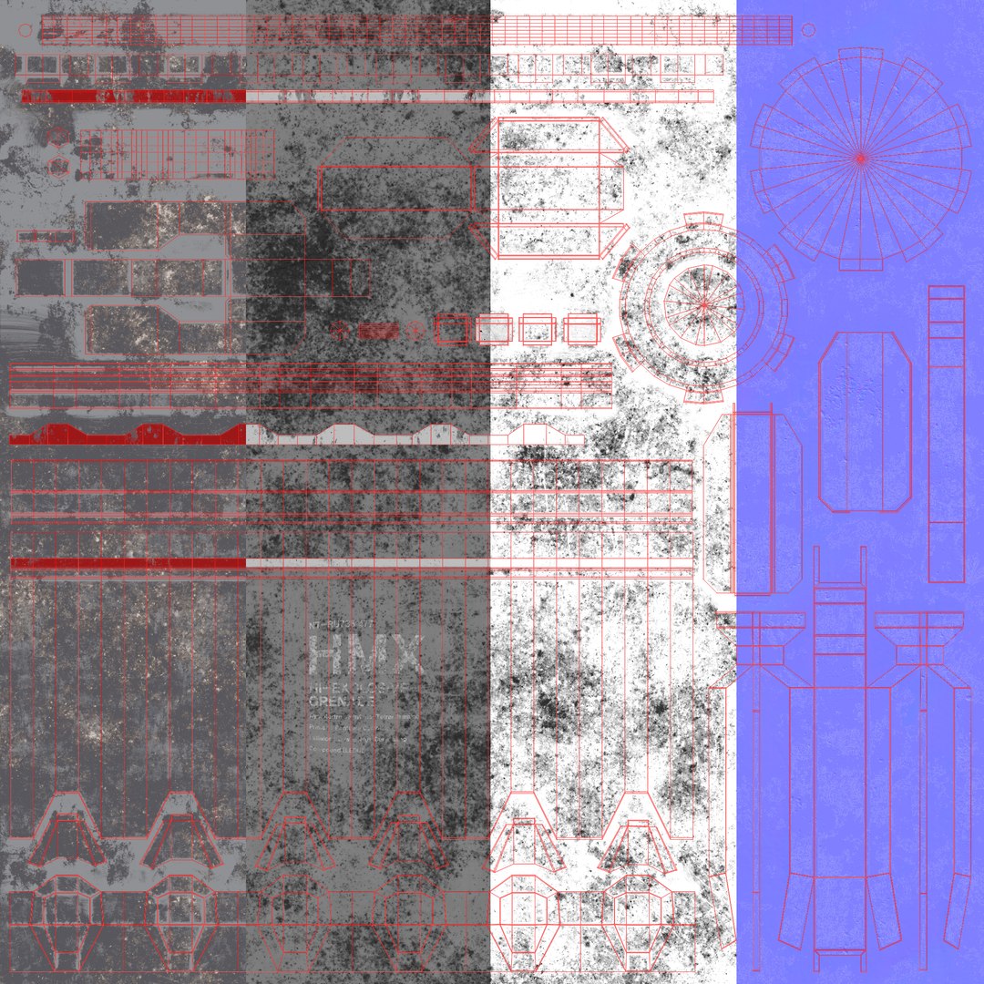 Granade 3D Model - TurboSquid 1357334