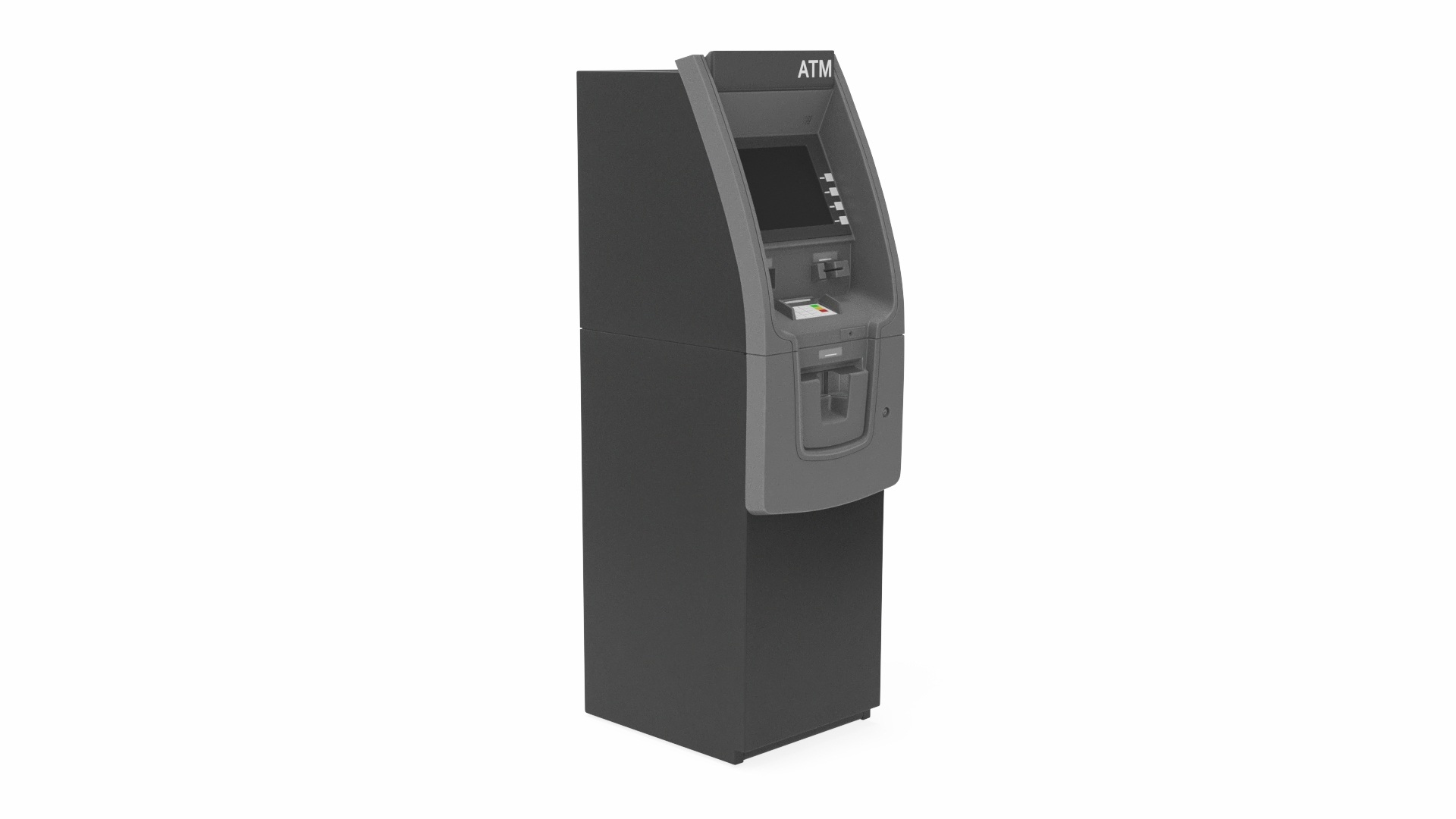 Bank ATM Cash Machine 3D Model - TurboSquid 2177931