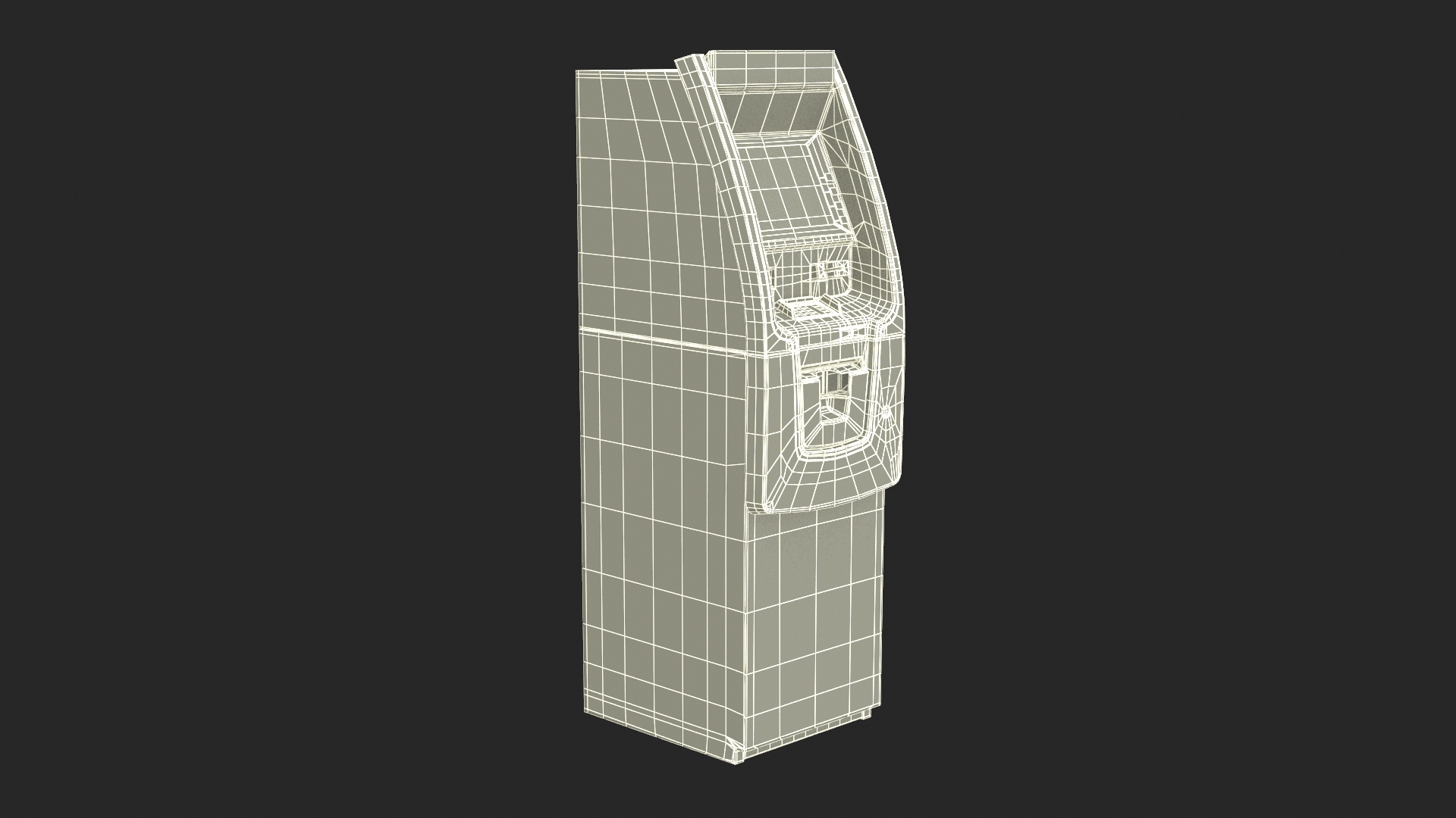 Bank ATM Cash Machine 3D Model - TurboSquid 2177931