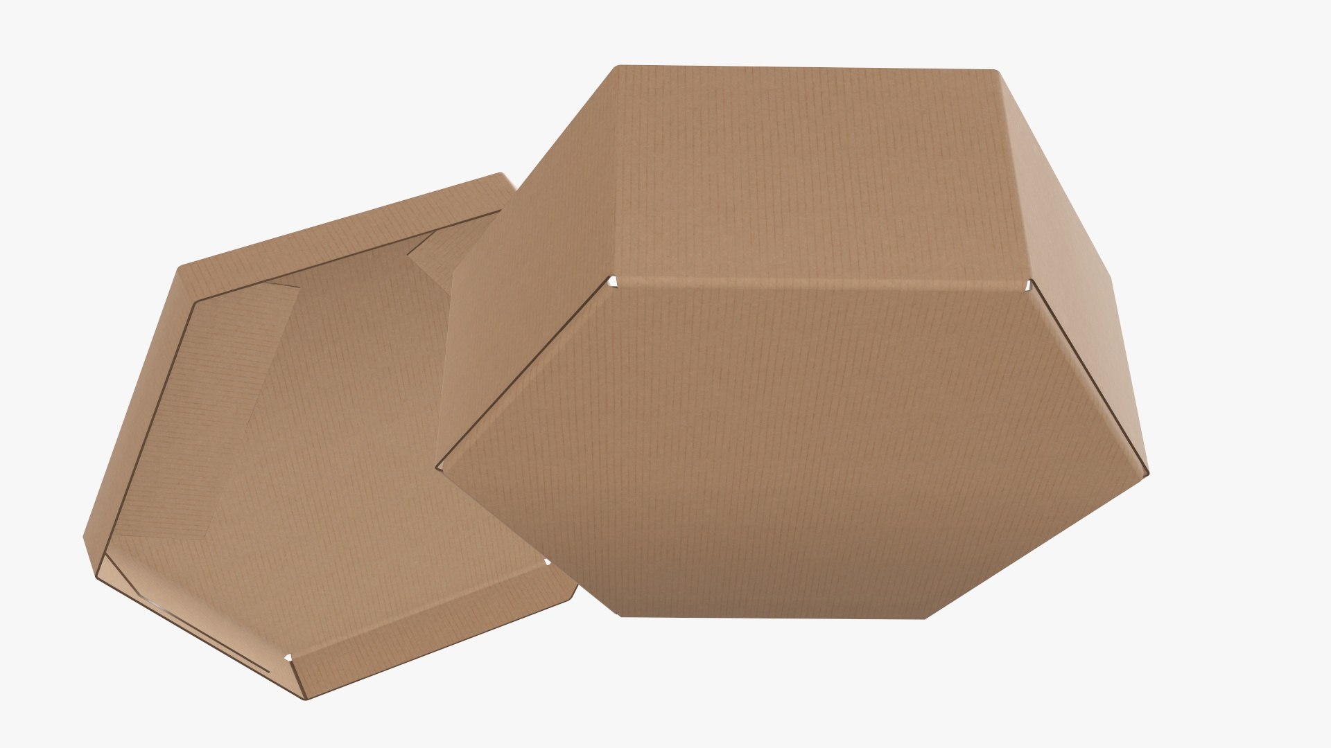 3D Packaging Corrugated Cardboard - TurboSquid 1578324