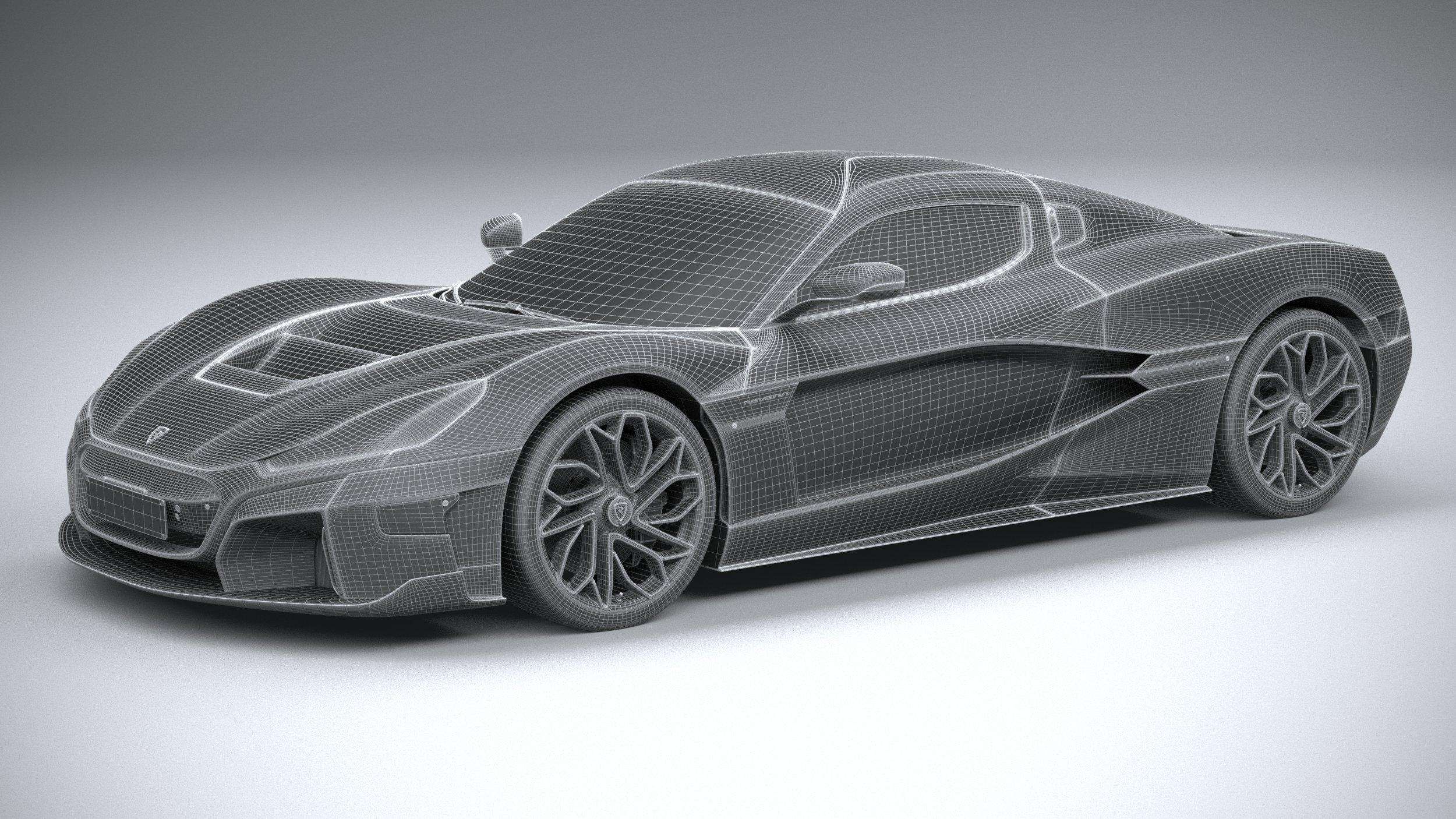 3D Rimac Nevera 2022 - TurboSquid 1753238