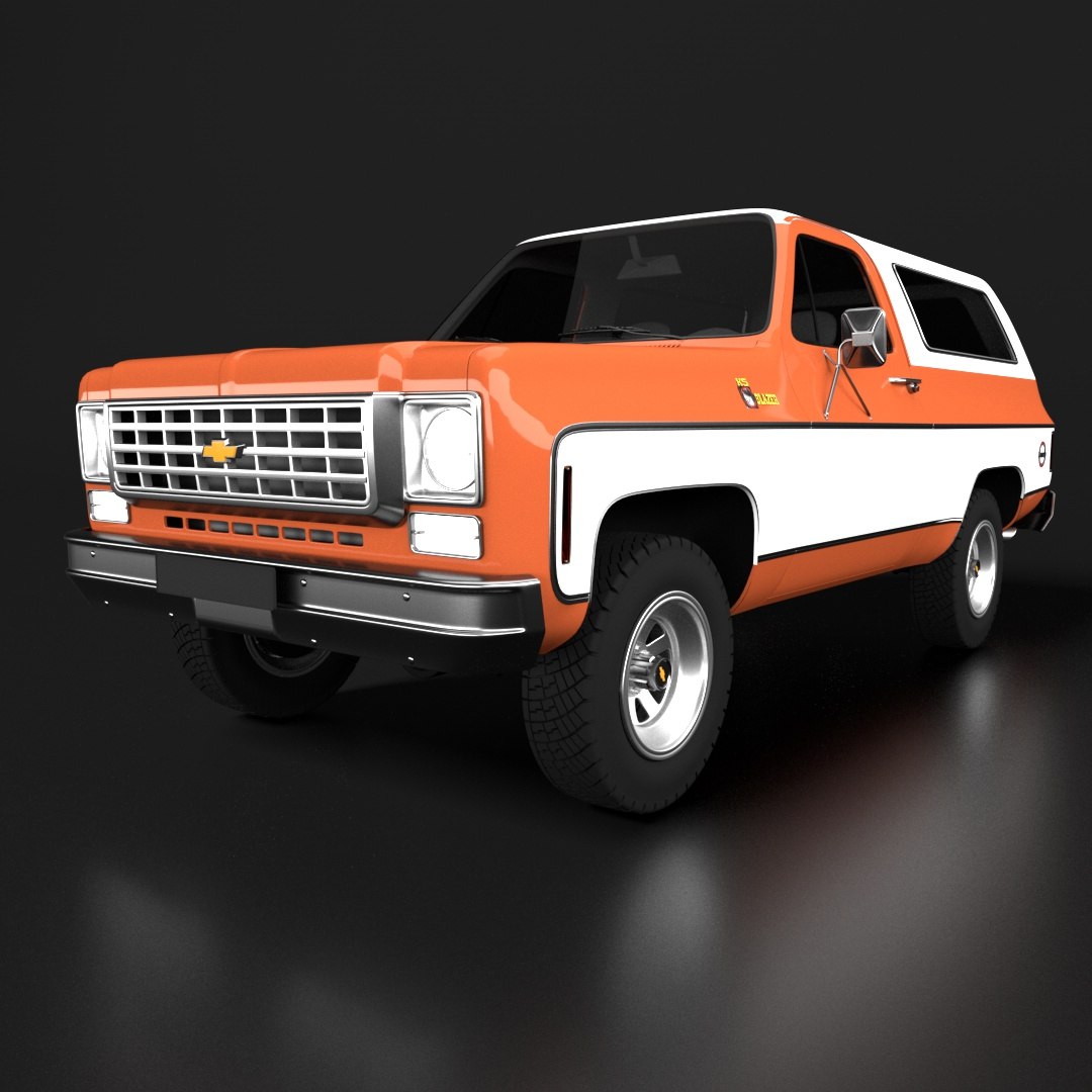 3D Chevrolet K5 Blazer - TurboSquid 2315753