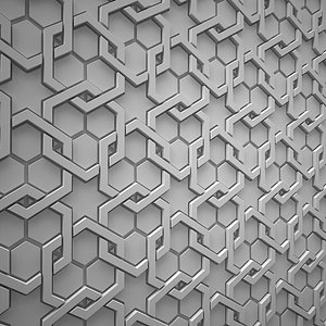 ziggurat pyramide 3d model