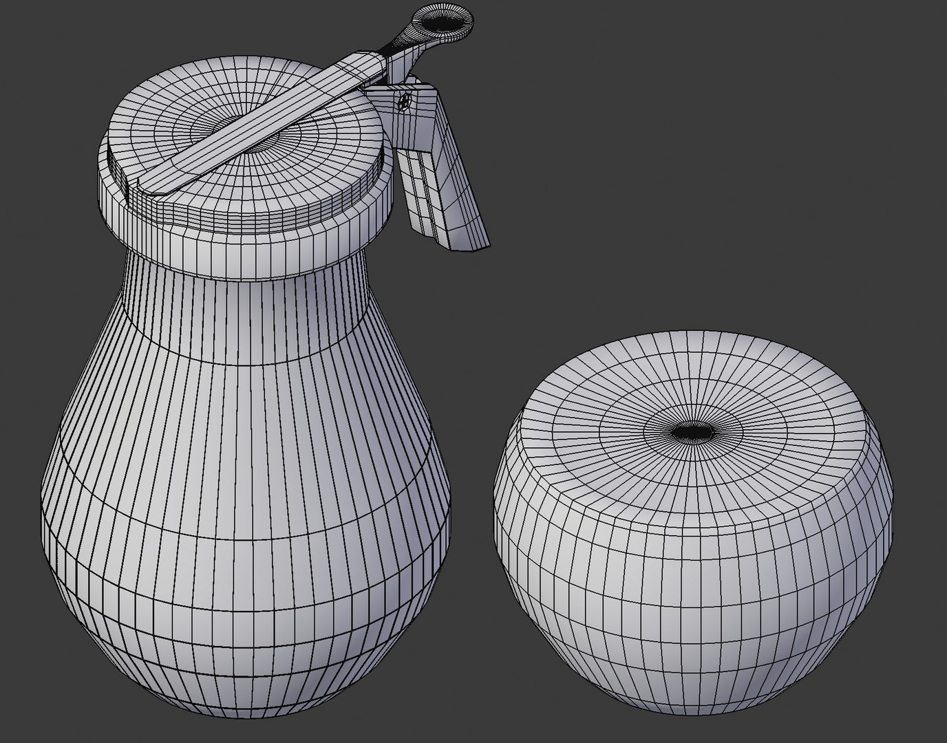 3D Restaurant Syrup Dispenser Model - TurboSquid 1395441