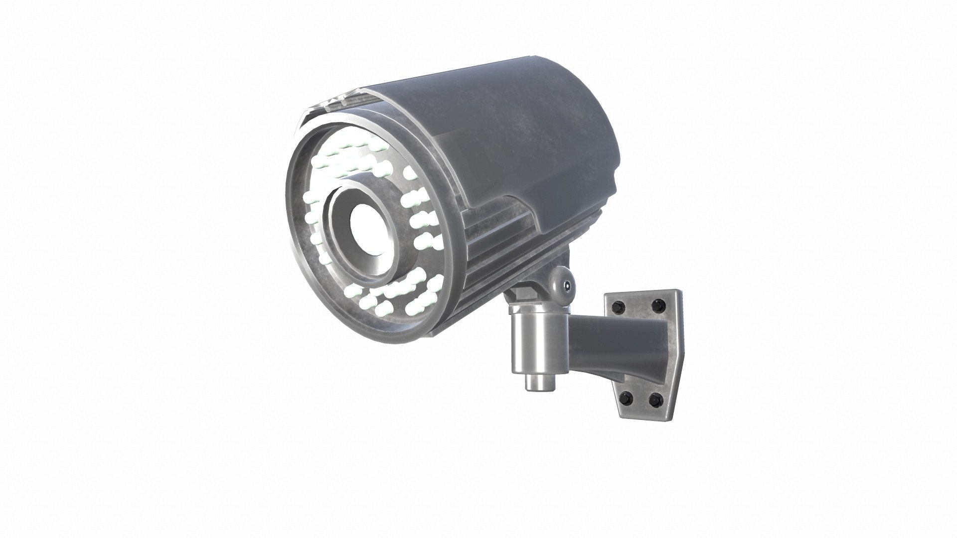 CCTV Camera 3D Model - TurboSquid 2343630