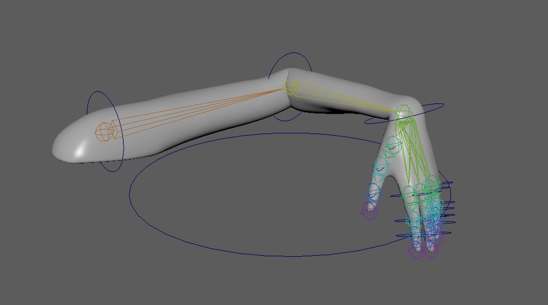 Realistic Hand Rigged X