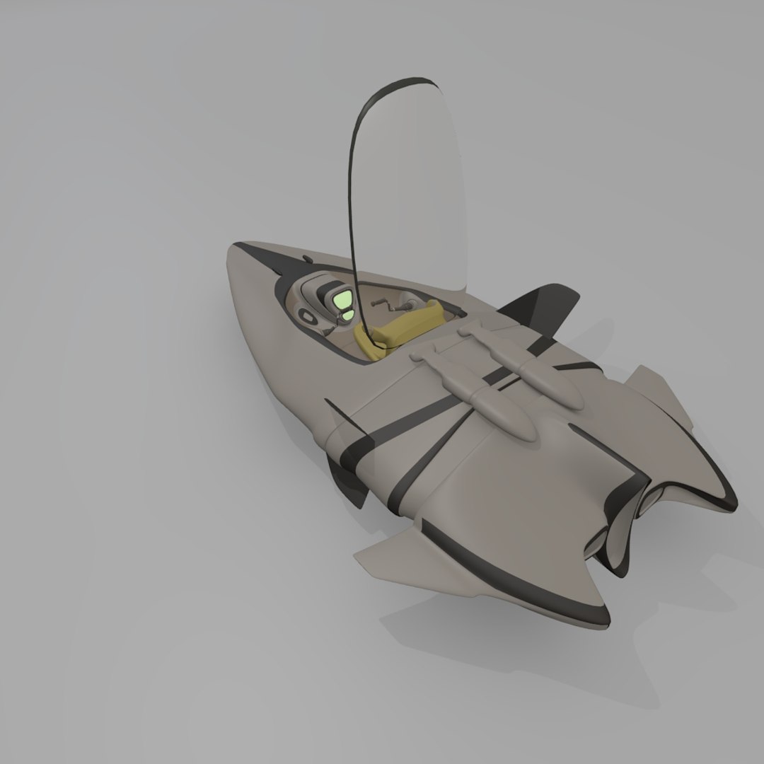 3d Model Of Light Single Fast