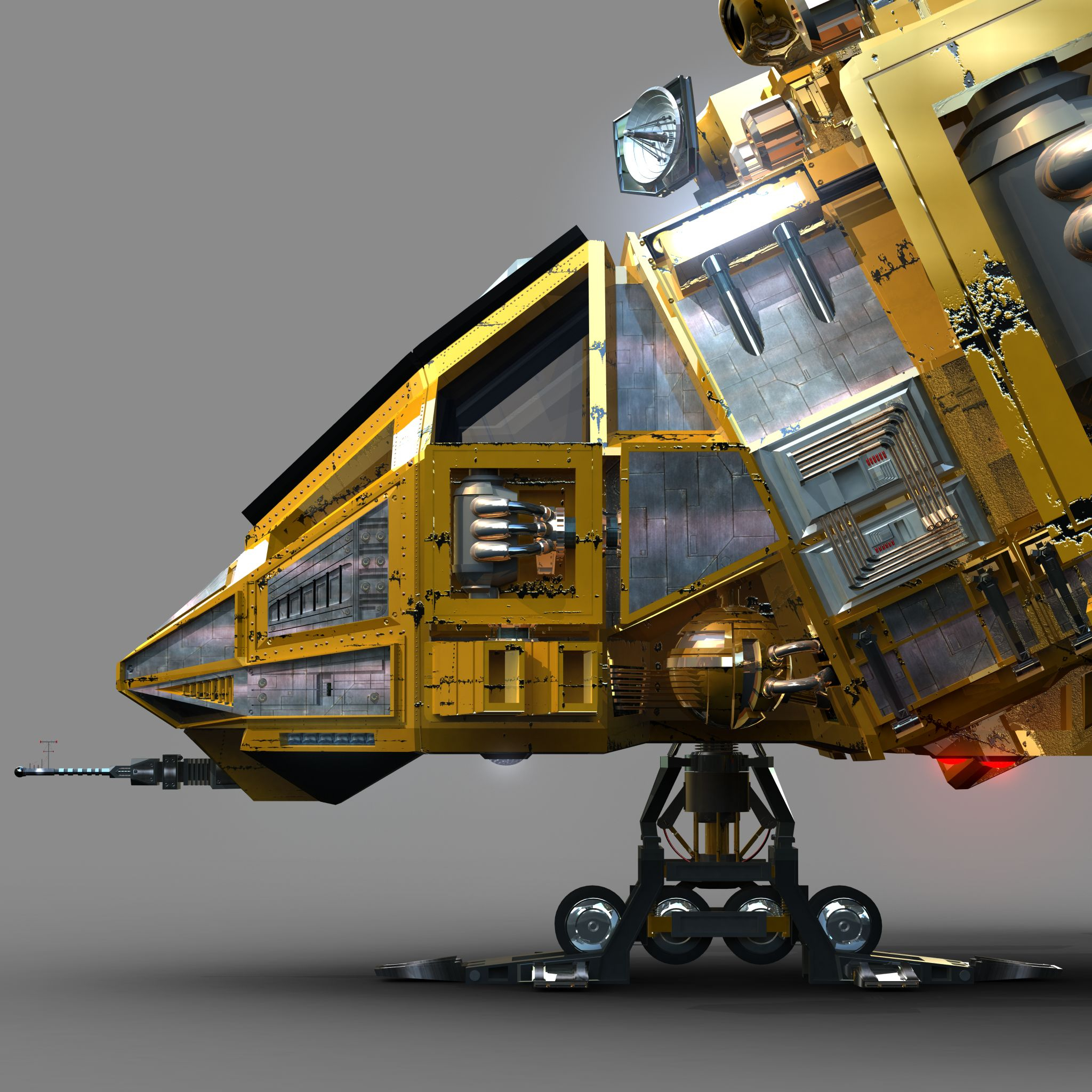 maya spaceship unit ship