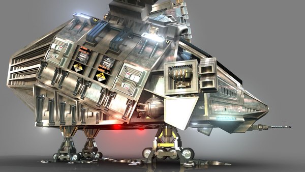 maya spaceship unit ship