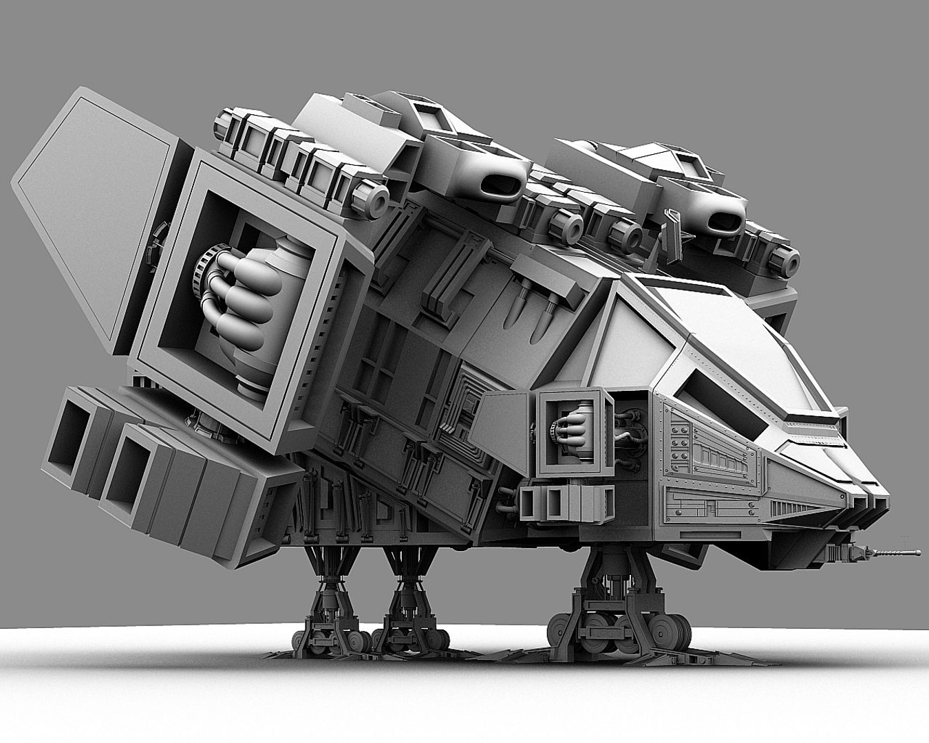 maya spaceship unit ship