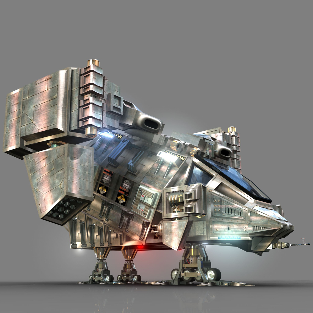 maya spaceship unit ship