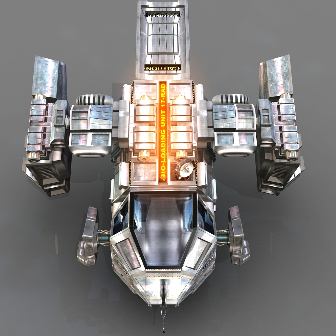 maya spaceship unit ship