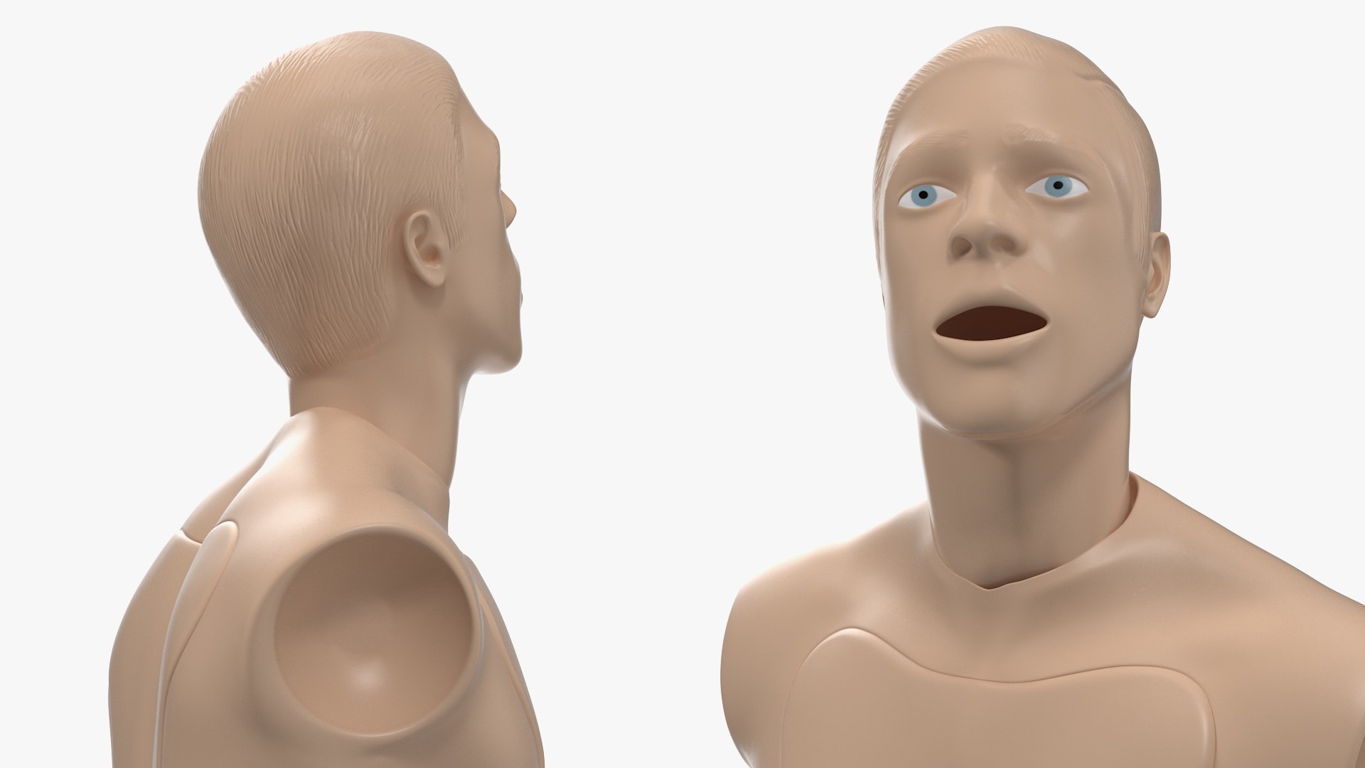 Resuscitation manikin torso 3D - TurboSquid 1487444