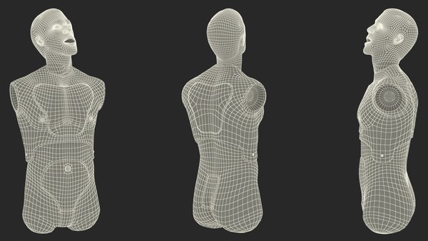 Resuscitation manikin torso 3D - TurboSquid 1487444