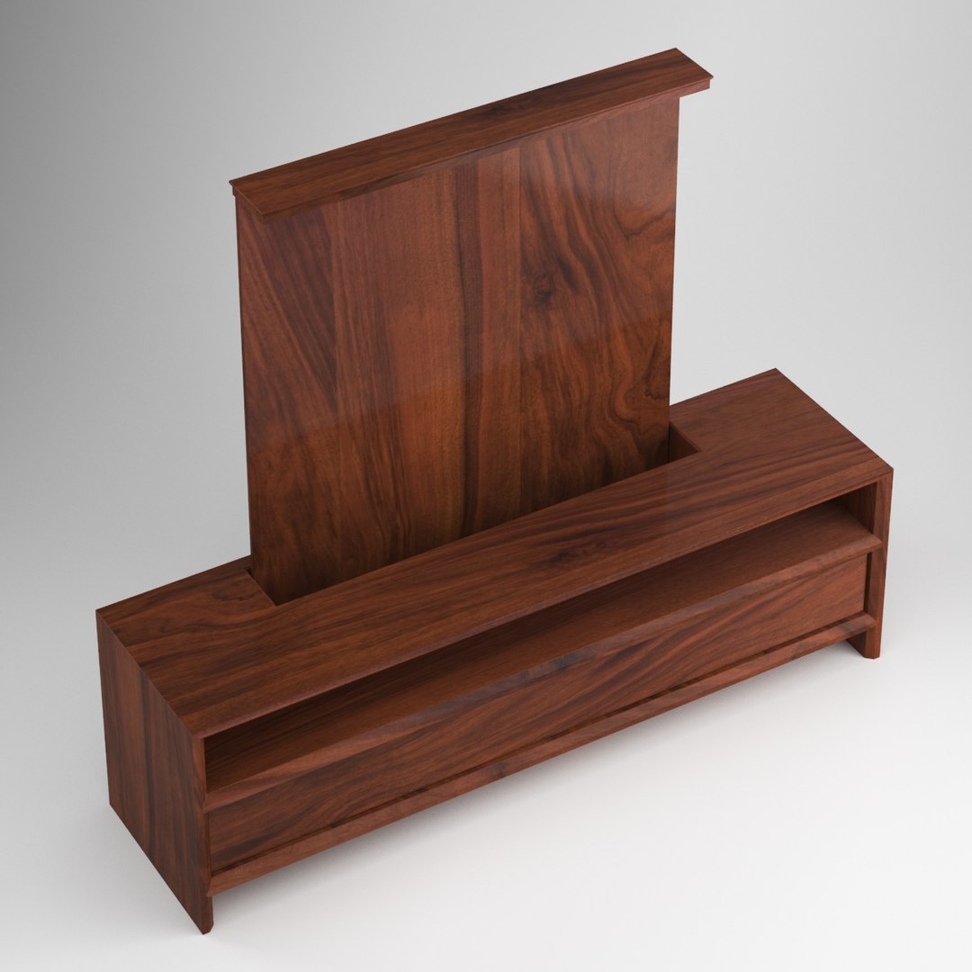 3D tv table 01 model - TurboSquid 1504288