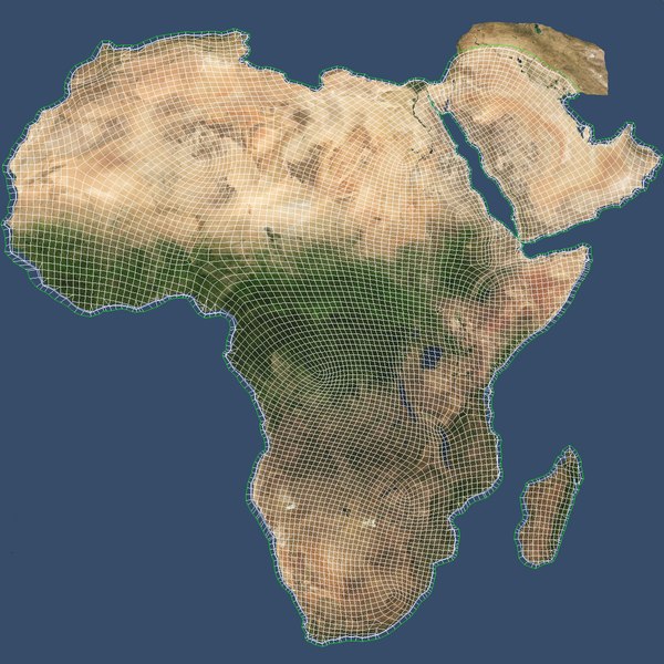 3D africa continent model - TurboSquid 1376835