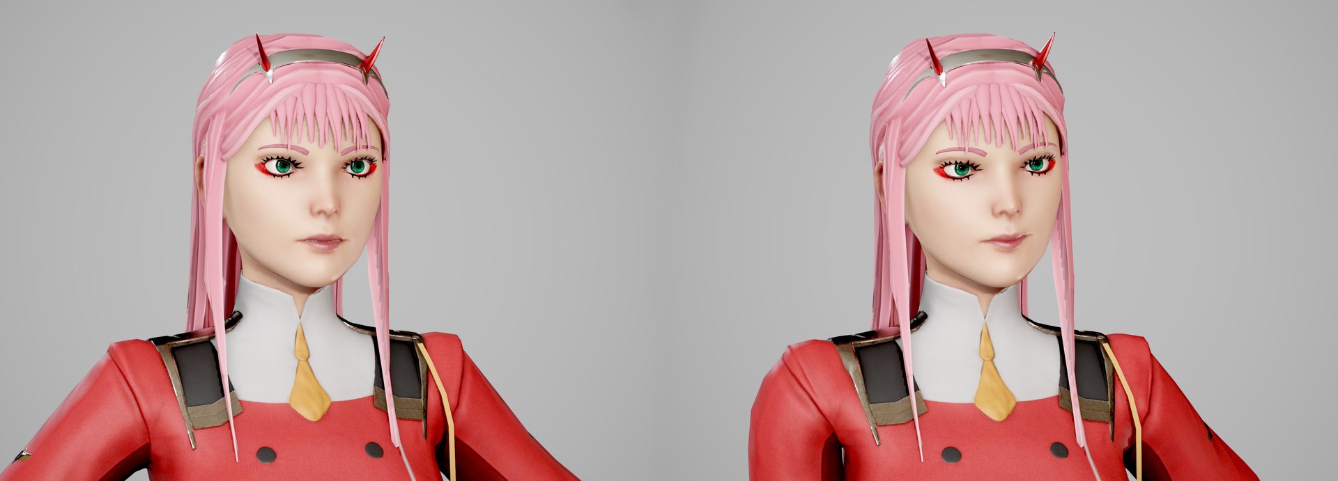 Zero Two Game Ready Low Poly 3D Model Model - TurboSquid 1776659