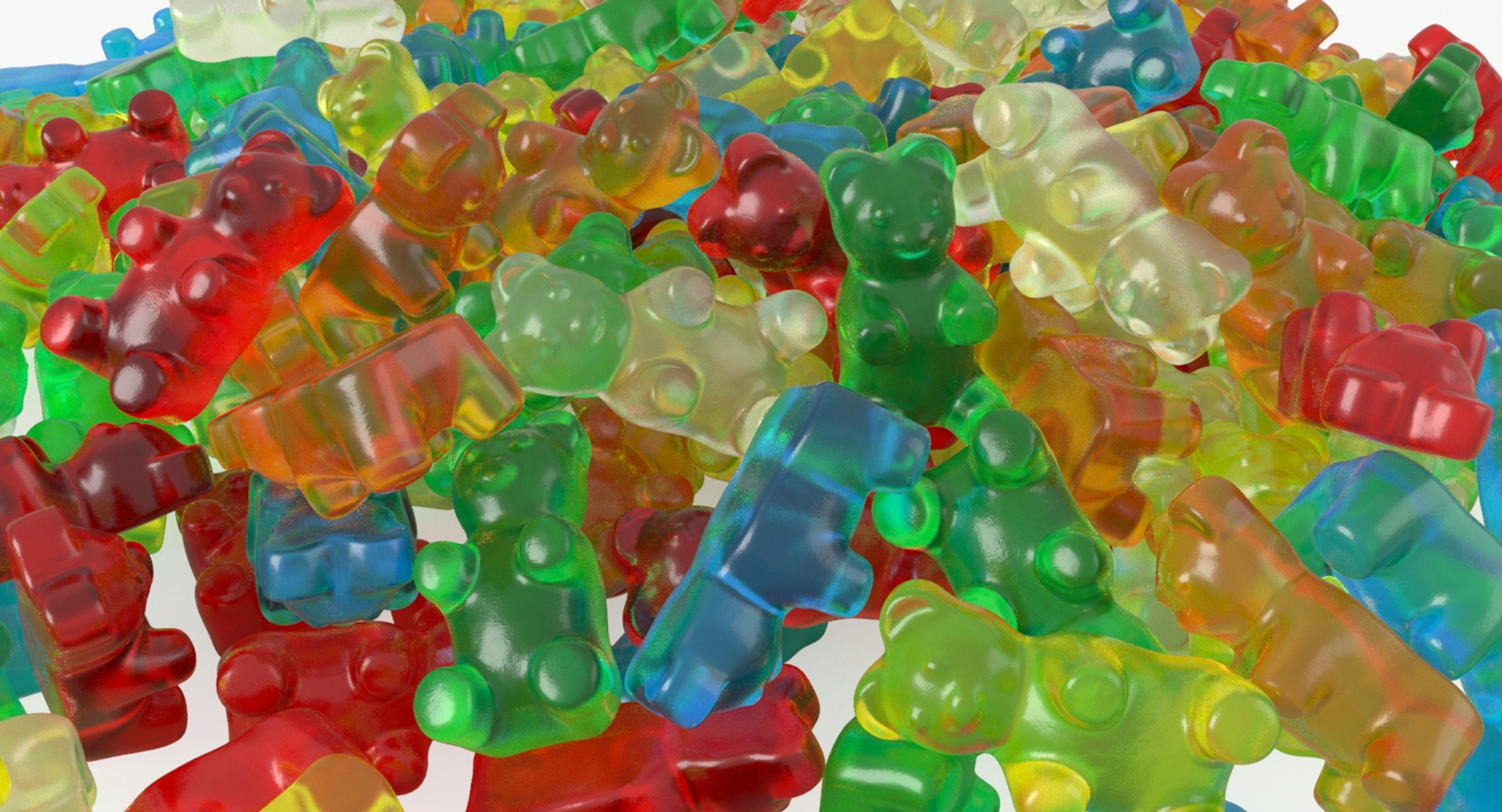 Gummy bear 3D model - TurboSquid 1311420