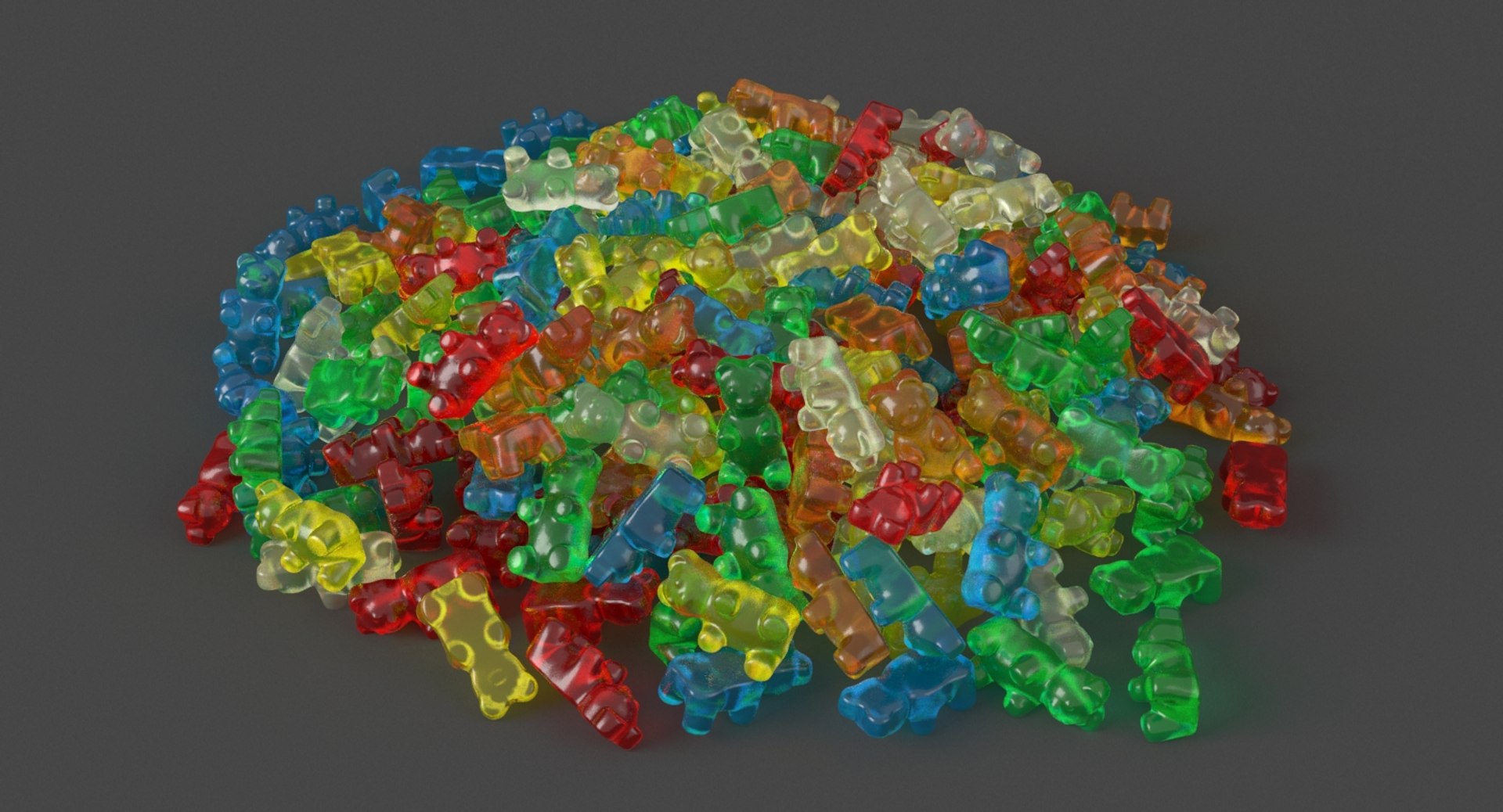 Gummy Bear 3D Model - TurboSquid 1311420
