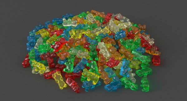 Gummy bear 3D model - TurboSquid 1311420