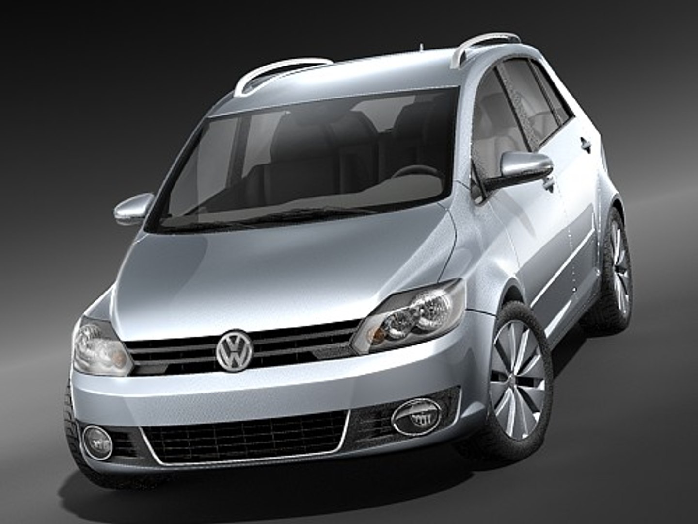 volkswagen golf 3d model