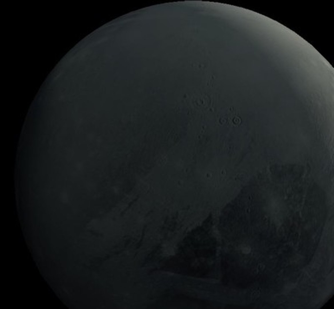 planet pluto 3d model