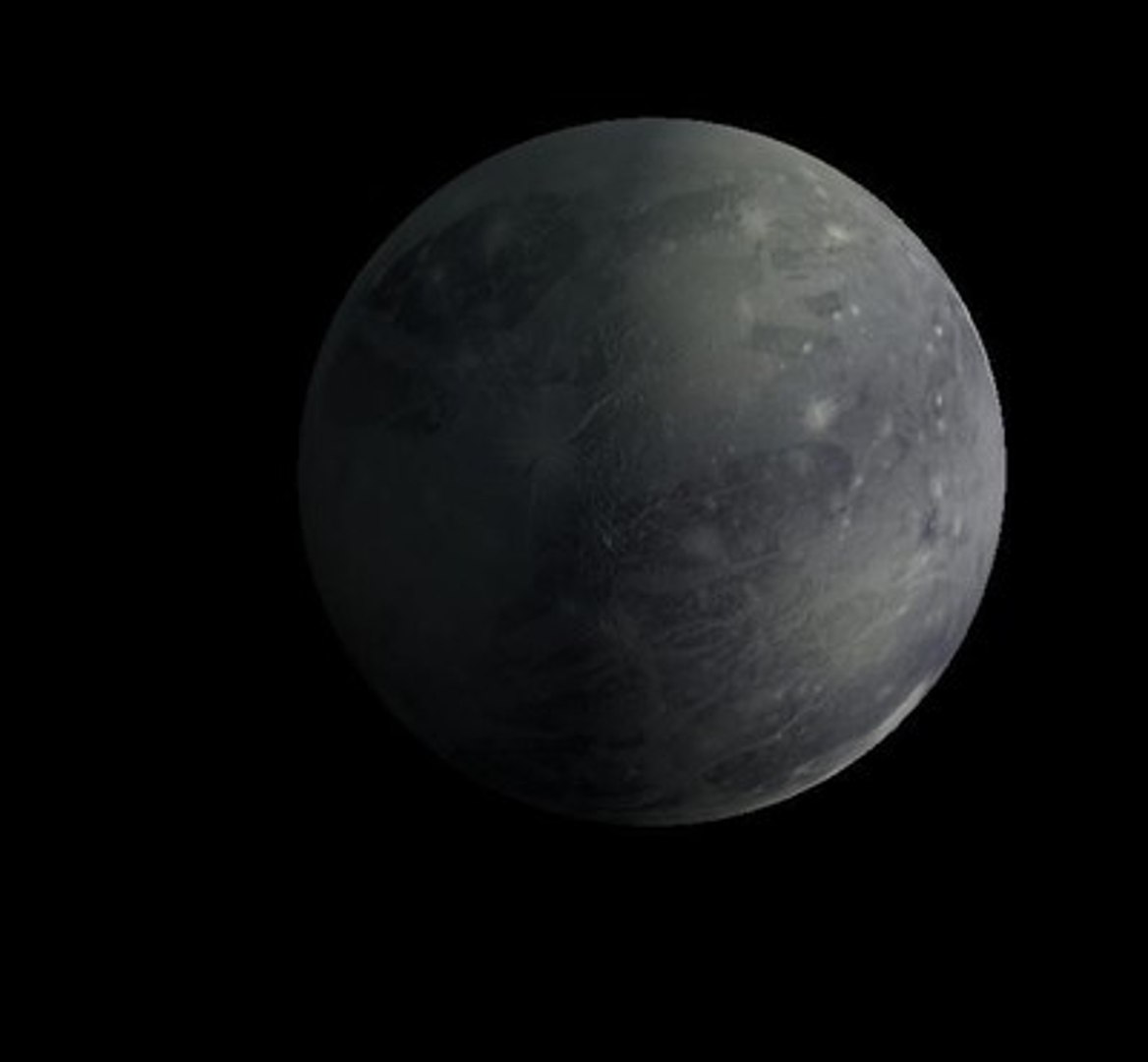 planet pluto 3d model