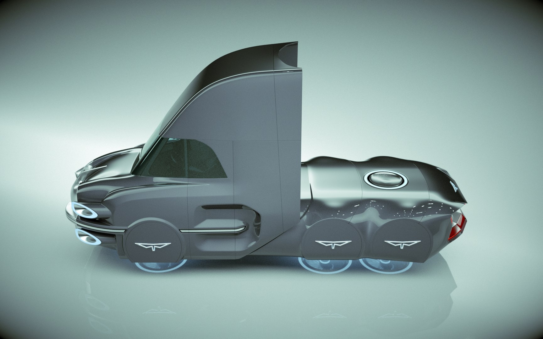 3D T Hover Truck 74 - TurboSquid 2191598