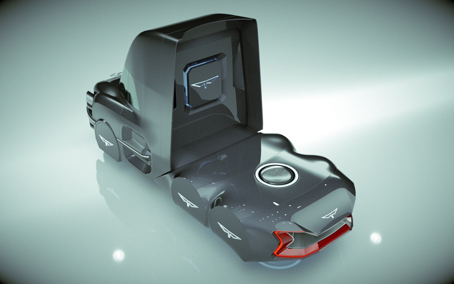 3D T Hover Truck 74 - TurboSquid 2191598