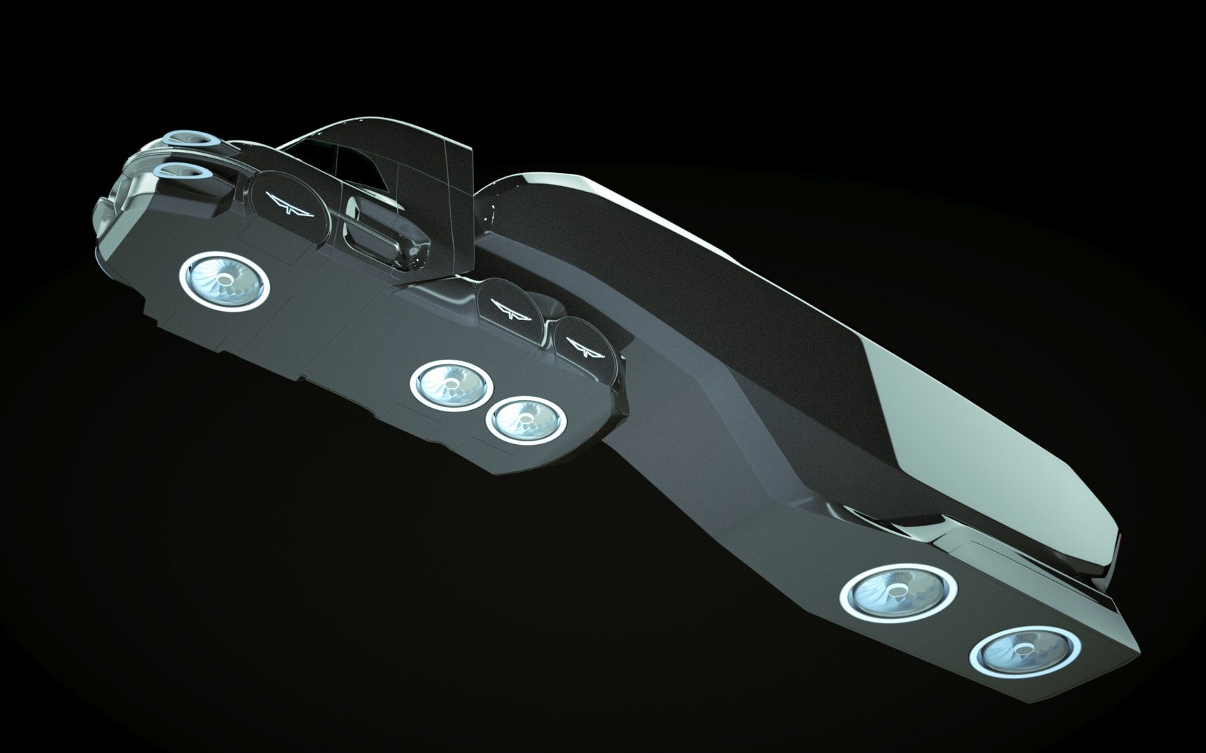 3D T Hover Truck 74 - TurboSquid 2191598