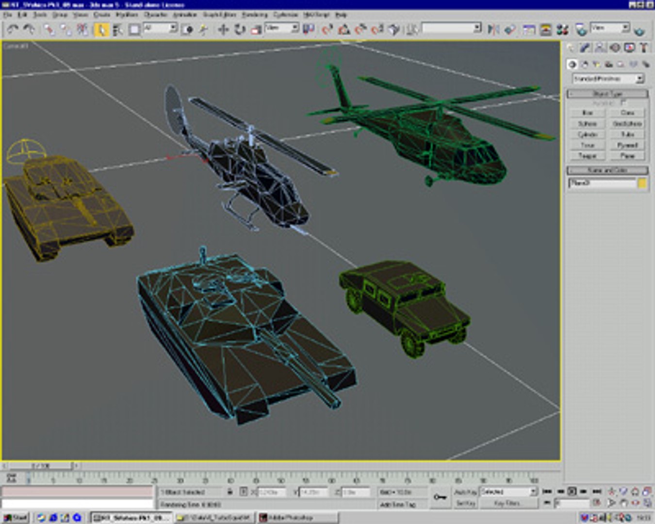 3d Model Of Vehicles Uh60 Blackhawk