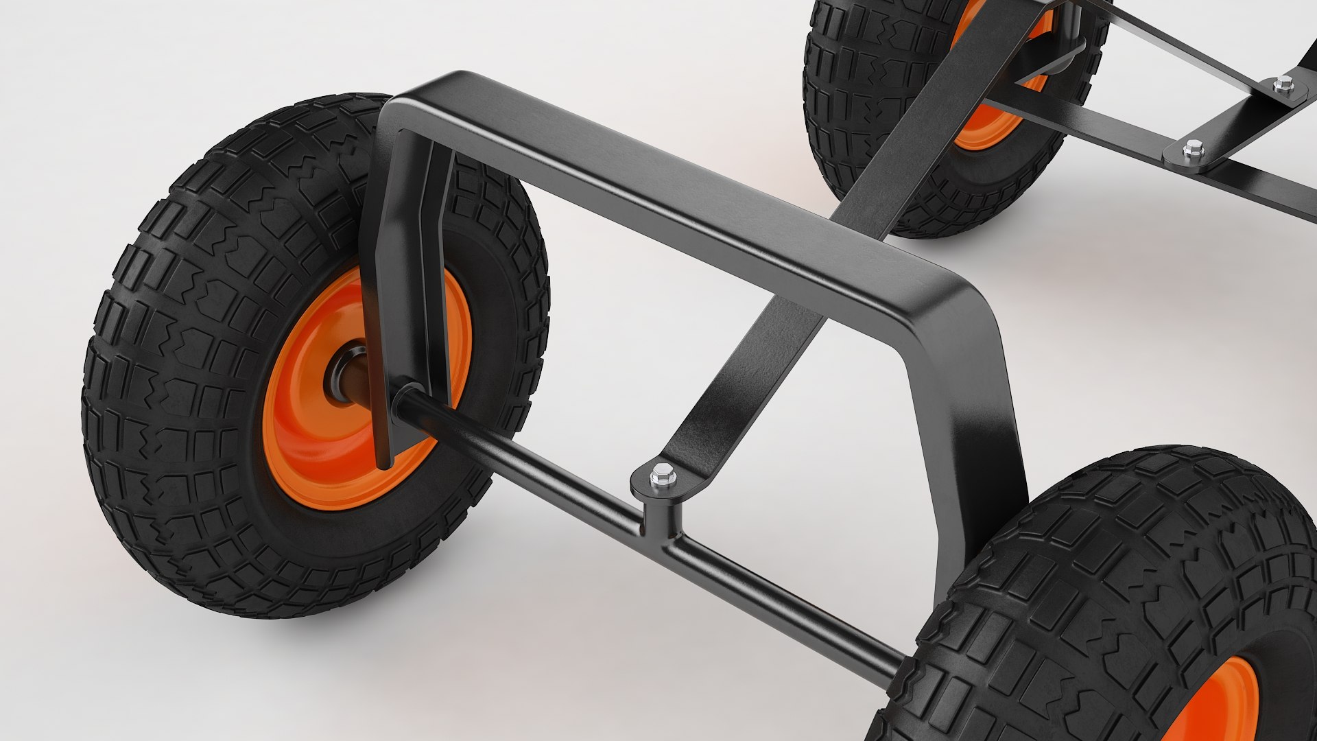 3D Garden Trolley Chassis 01 Model - TurboSquid 2236174