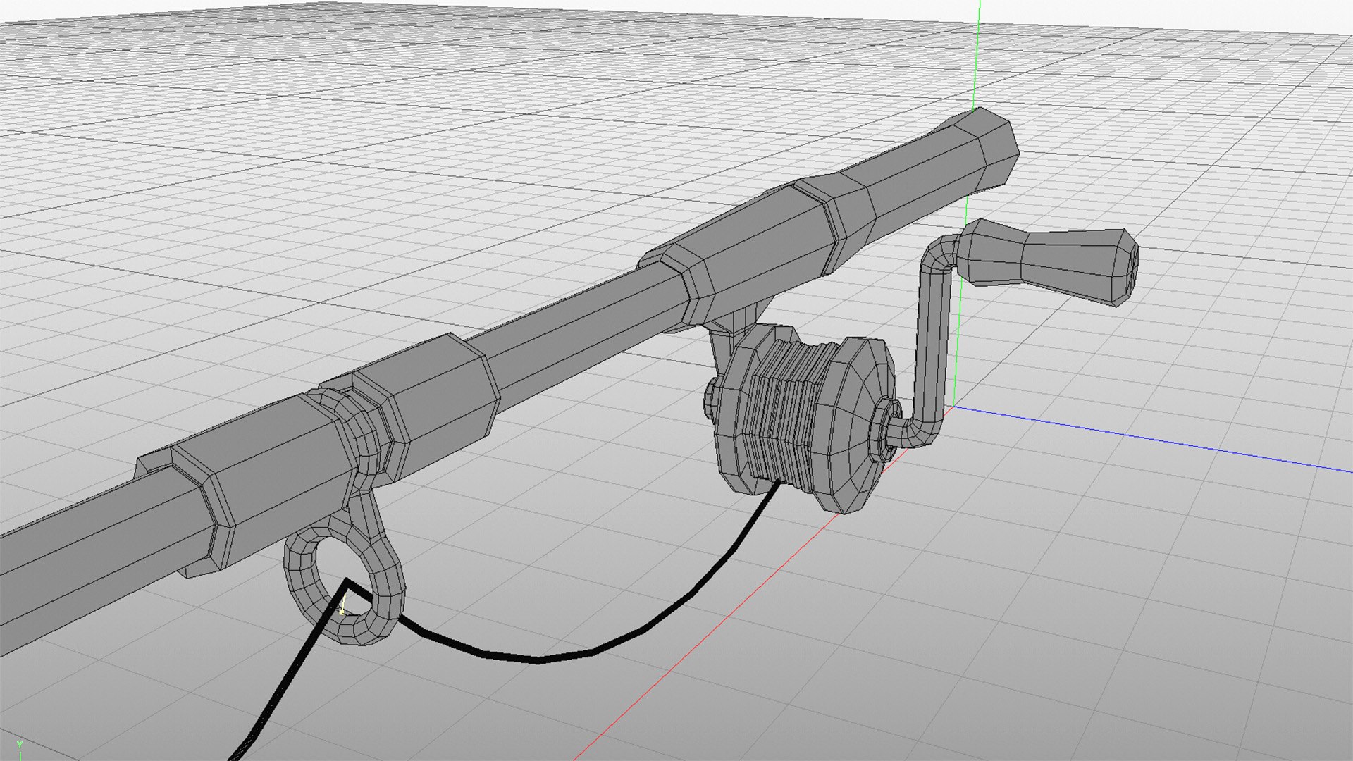 3D Model Fishing Rod - TurboSquid 1988937