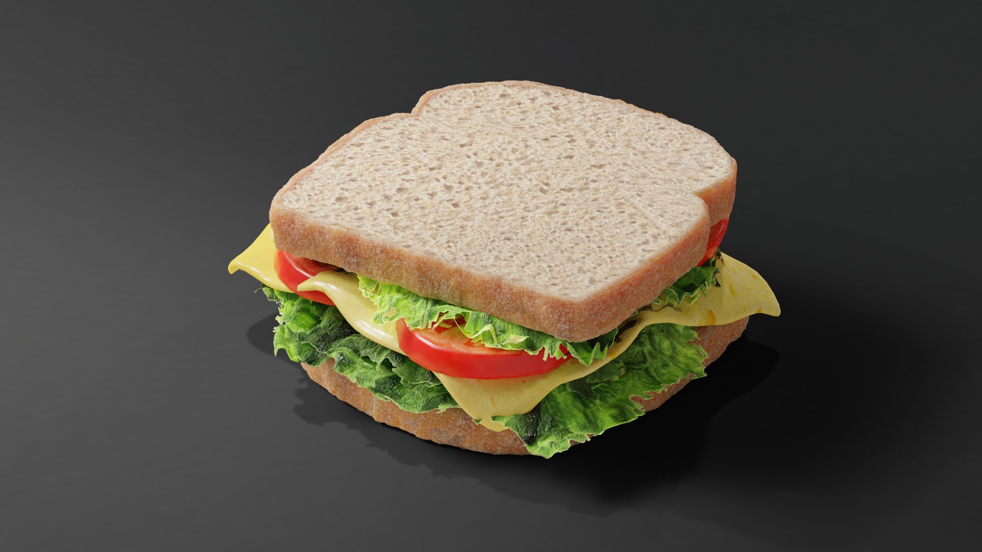 Sandwich 3D Model - TurboSquid 2103903
